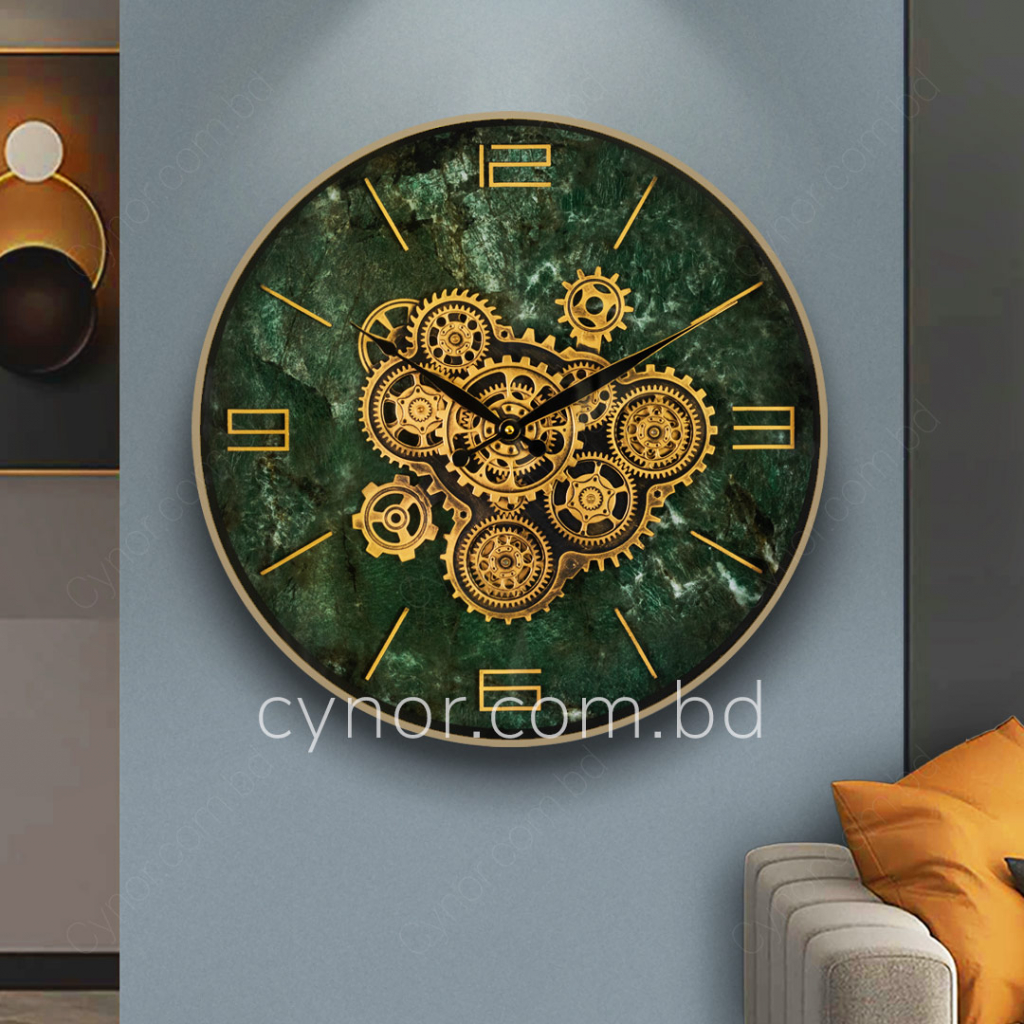 Very High Quality Metal Body Glass Dial Antique Ceramic Style Moving ...